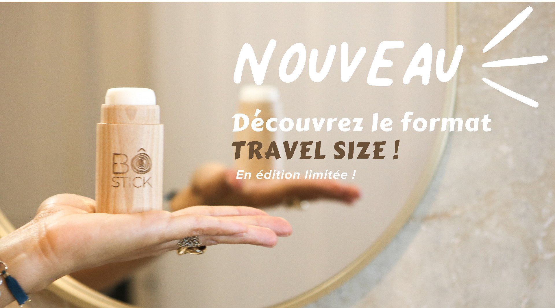 BÔ - un déodorant solide et rechargeable - Efficace 48H