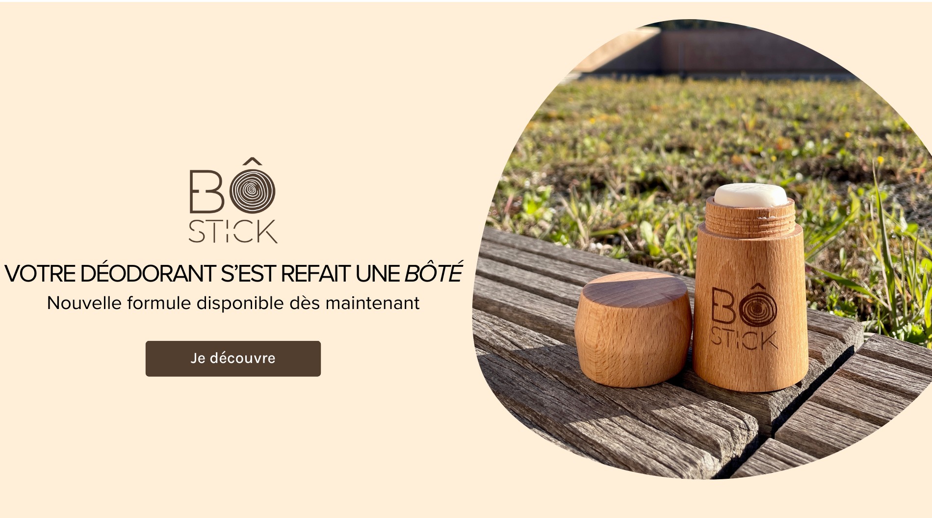 BÔ - un déodorant solide et rechargeable - Efficace 48H